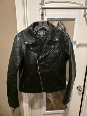 Brand New Double Helix Deviant Horsehide Jacket Medium Teacore Black(40 ...