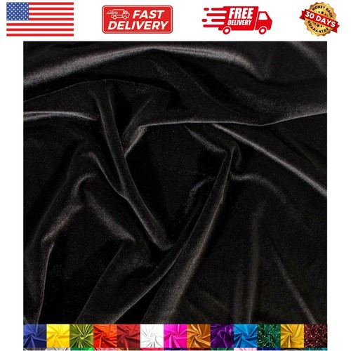Stretch Velvet Fabric | Luxury & Soft | Velvet Fabric | 60" Wide Roll ...