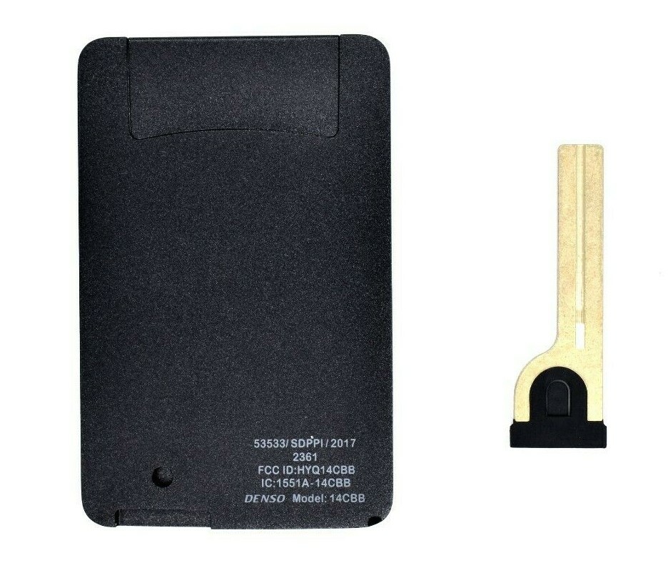 OEM Unlocked Lexus Credit Card Wallet Remote Smart Key Fob HYQ14CBB | eBay
