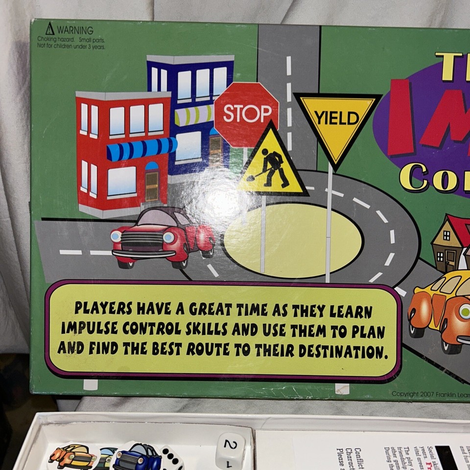 The Impulse Control Board Game – 2007 Traffic Signs / Cars Driving Game ...