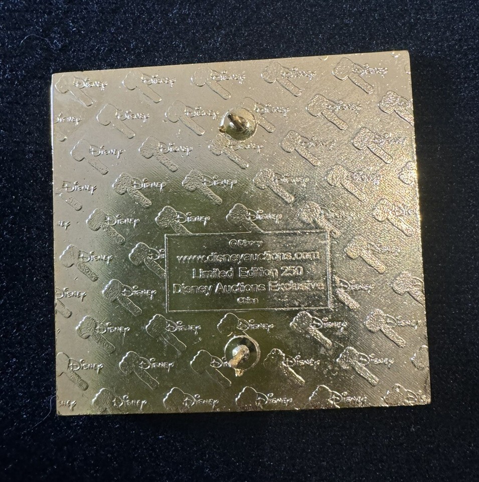 DISNEY AUCTIONS (P.I.N.S.) PETER PAN CAPTAIN HOOK MODEL SHEET PIN LE ...