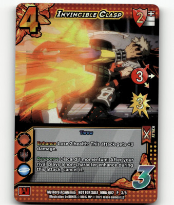 UniVersus Invincible Clasp Crimson Rampage 1st Edition Promo | eBay