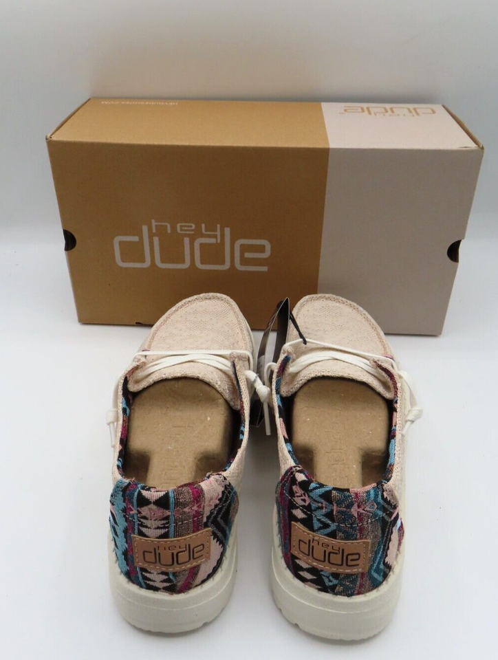 Hey Dude Wendy Boho Aztec Pink US Size 5 - EU 36 | eBay