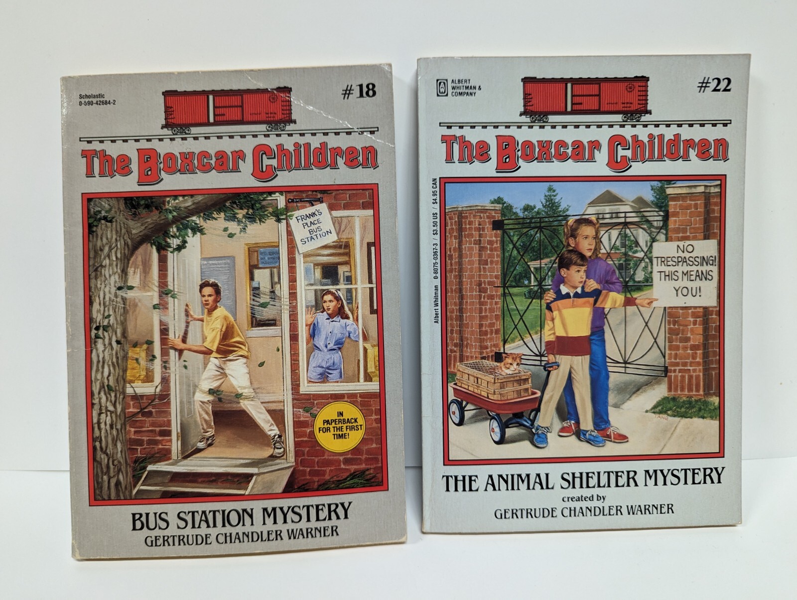 Lot of 10 Vintage Boxcar Children Books Series, Books 4,5,6,7,10,16,18 ...