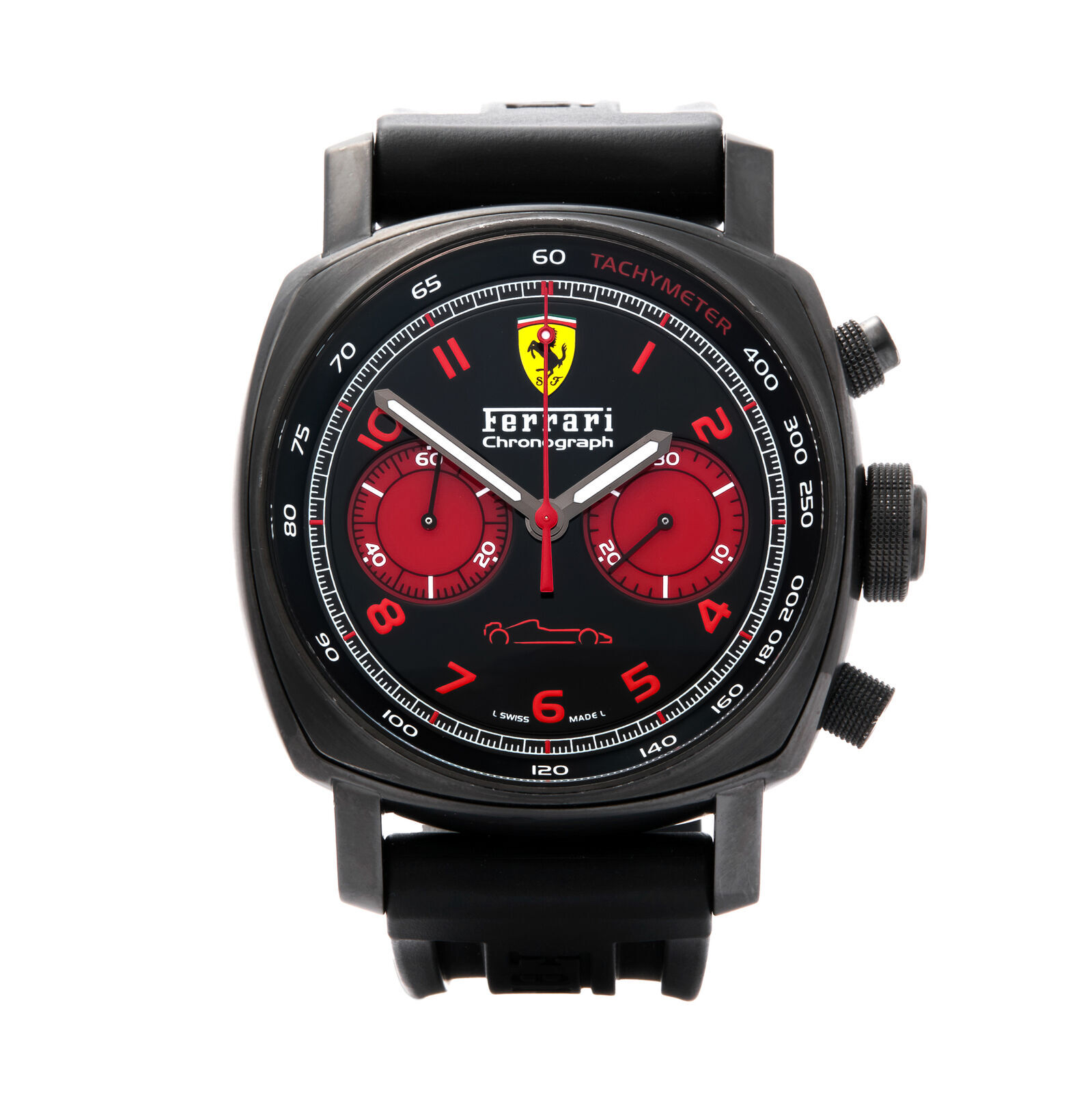 Panerai Ferrari Men's Black Watch - FER00038 for sale online | eBay