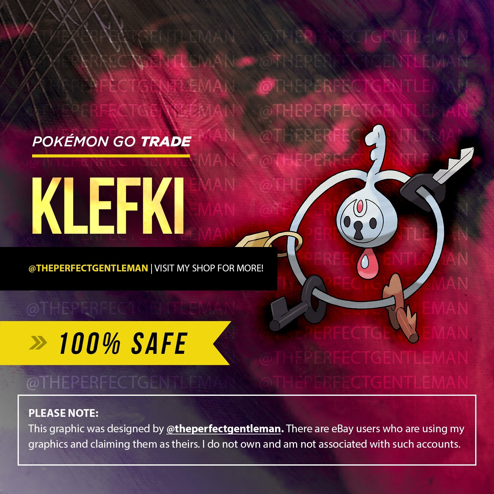 Klefki Pokemon #707 GO Gen 6 Kalos | eBay