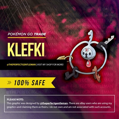 Klefki Pokemon #707 GO Gen 6 Kalos | eBay UK