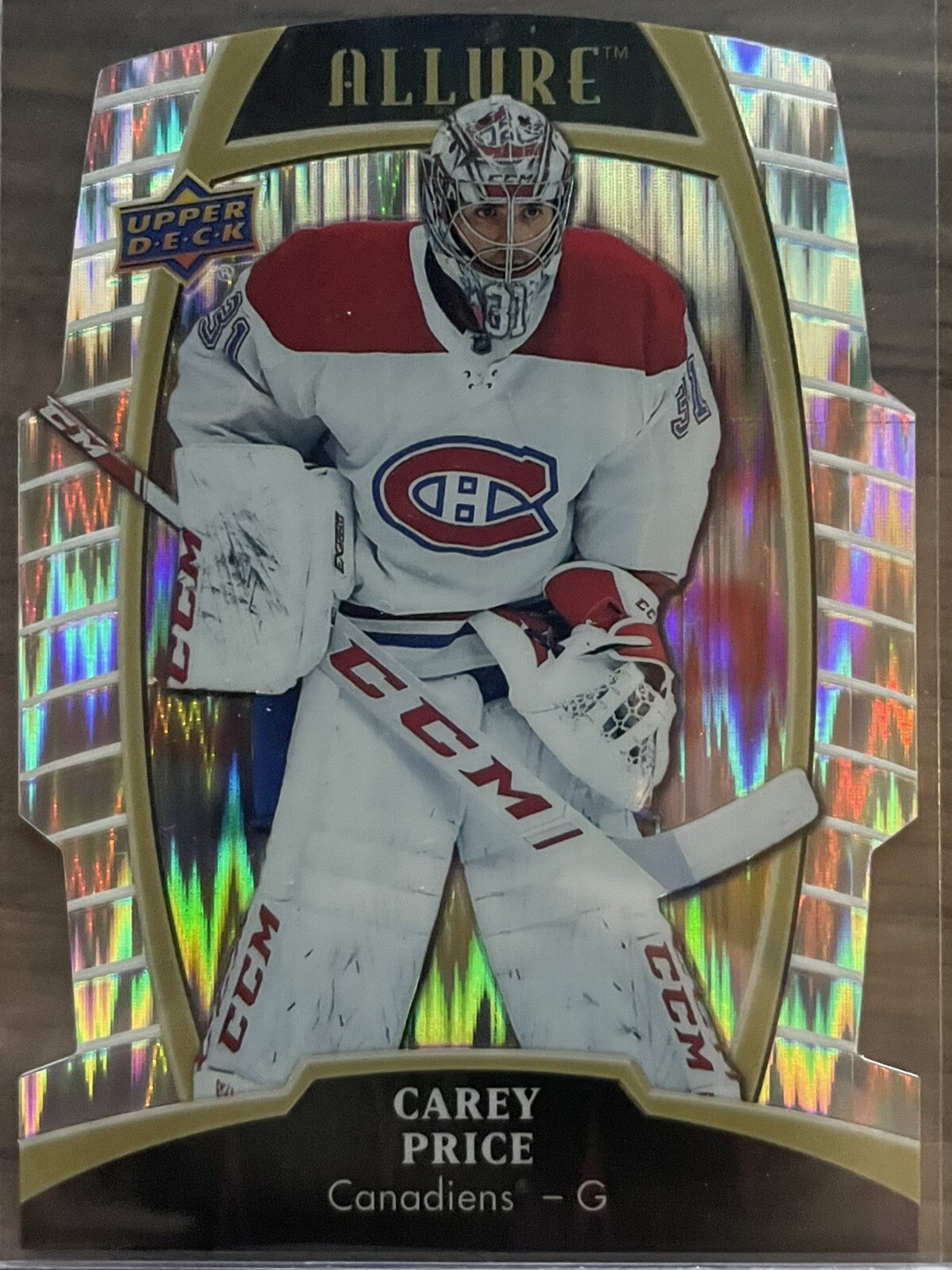 2019-20 Upper Deck Allure Steel #’d/50 Carey Price #11 Montreal ...