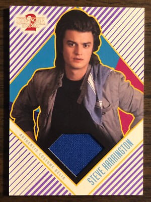 2019 Topps Stranger Things 2 #CR-SW Steve Harrington Costume Relic ...