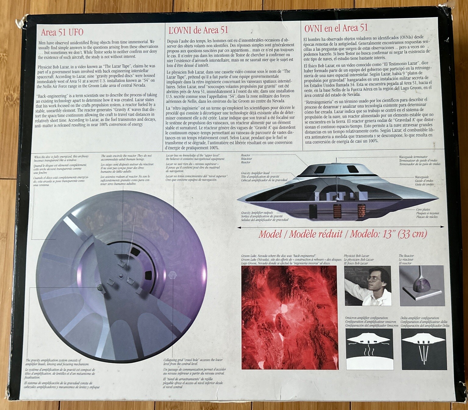 Testors 578X 1:48 Area 51 UFO Grey Alien Figure Model Kit for sale ...