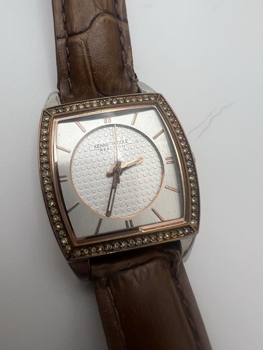 Kenneth Cole reaction Tank style watch new battery | eBay