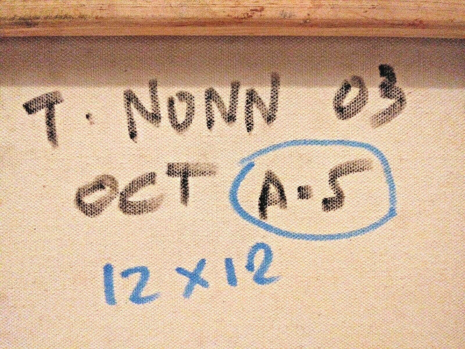 2003 LISTED HUNGARIAN THOMAS NONN Sd MODERN ABSTRACT MIXED MEDIA on ...