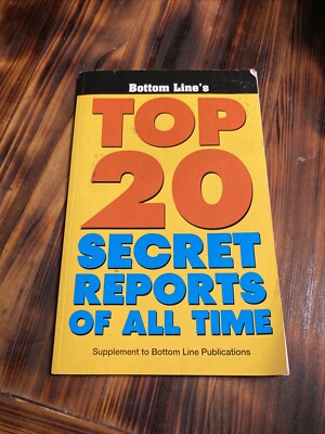 Bottom Line’s Top 20 Secret Reports of all Time - Paperback | eBay