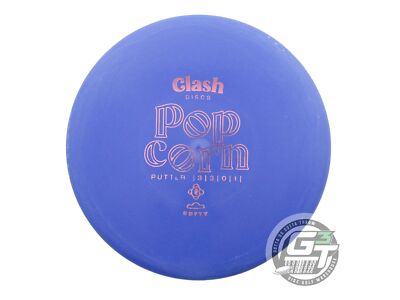 USED Clash Discs Softy Popcorn 169g Blue Pink Foil C Putter Golf Disc ...