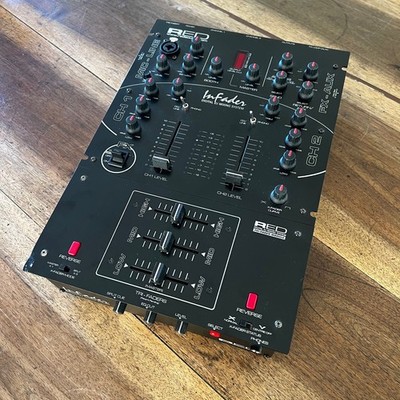 Redsound InFader DJ mixer, rare Red Sound tri-fader triple fader mixing ...