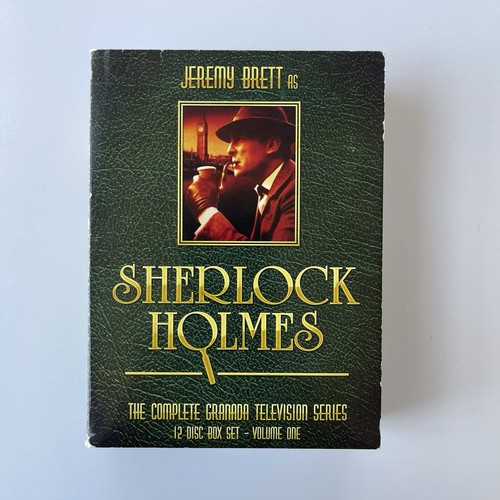 Sherlock Holmes The Complete Granada TV Series DVD 12 Disc Set Vol1 ...