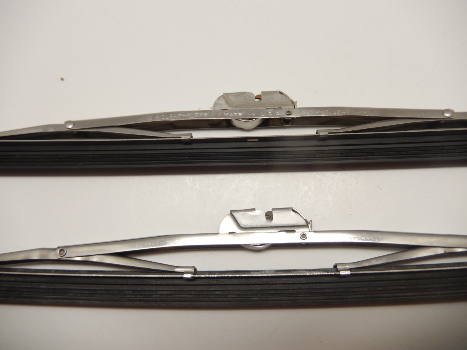 VINTAGE 10" ANCO 525 CLEAR FLEX SHINY FINISH WIPER BLADE PAIR | eBay