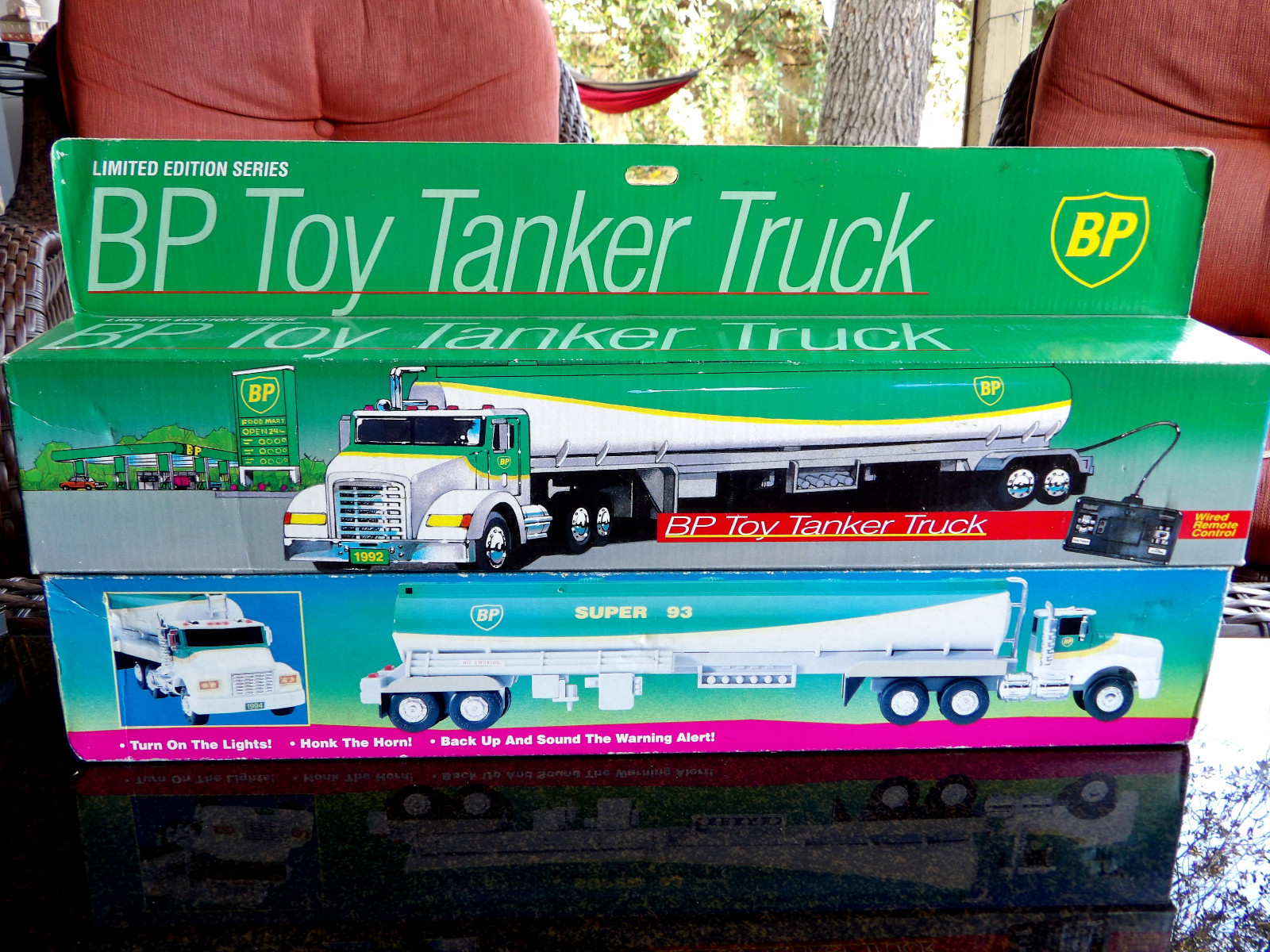 BP Limited Edition Toy Tanker Truck Wired Remote Control Edition 1992 ...