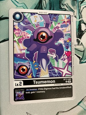 Tsumemon BT17-005 U Digimon CCG | Secret Crisis NM | eBay