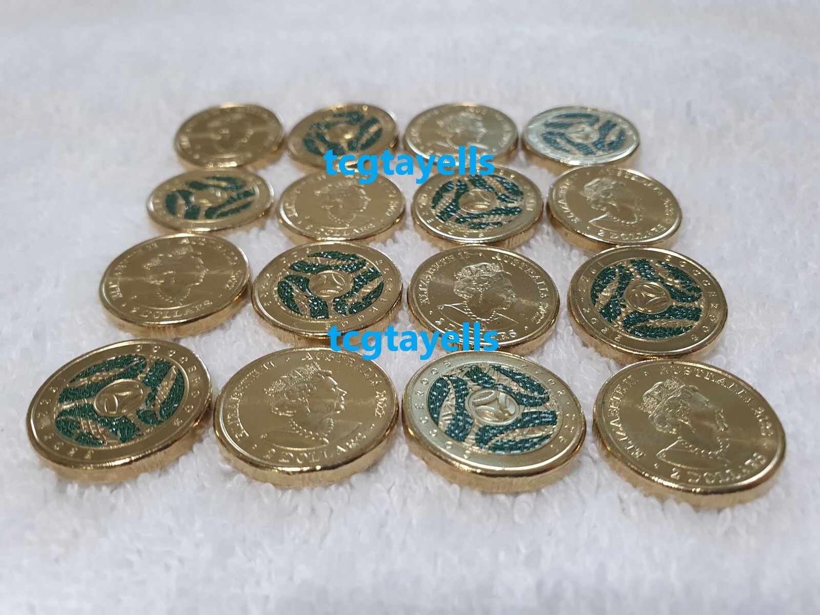 Socceroos World Cup Football Soccer $2 Two Dollar Coin Rare Australia ...