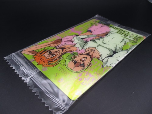 Mario Zucchero & Sale wafer card UnOpen JOJO'S BIZARRE ADVENTURE No.9 ...