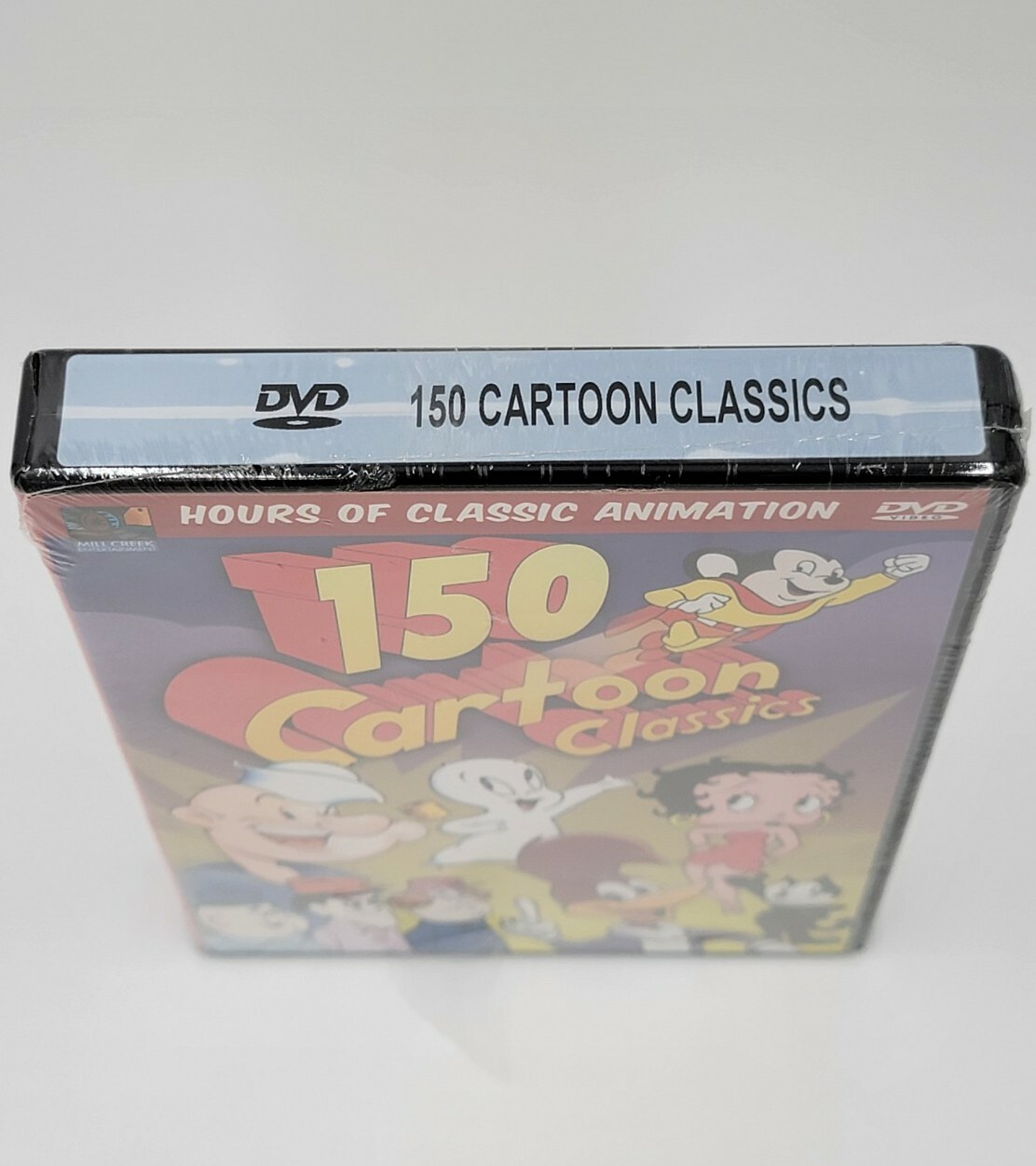 150 Cartoon Classics (DVD, 2006, 4-Disc Set, SEALED) Popeye - Betty ...
