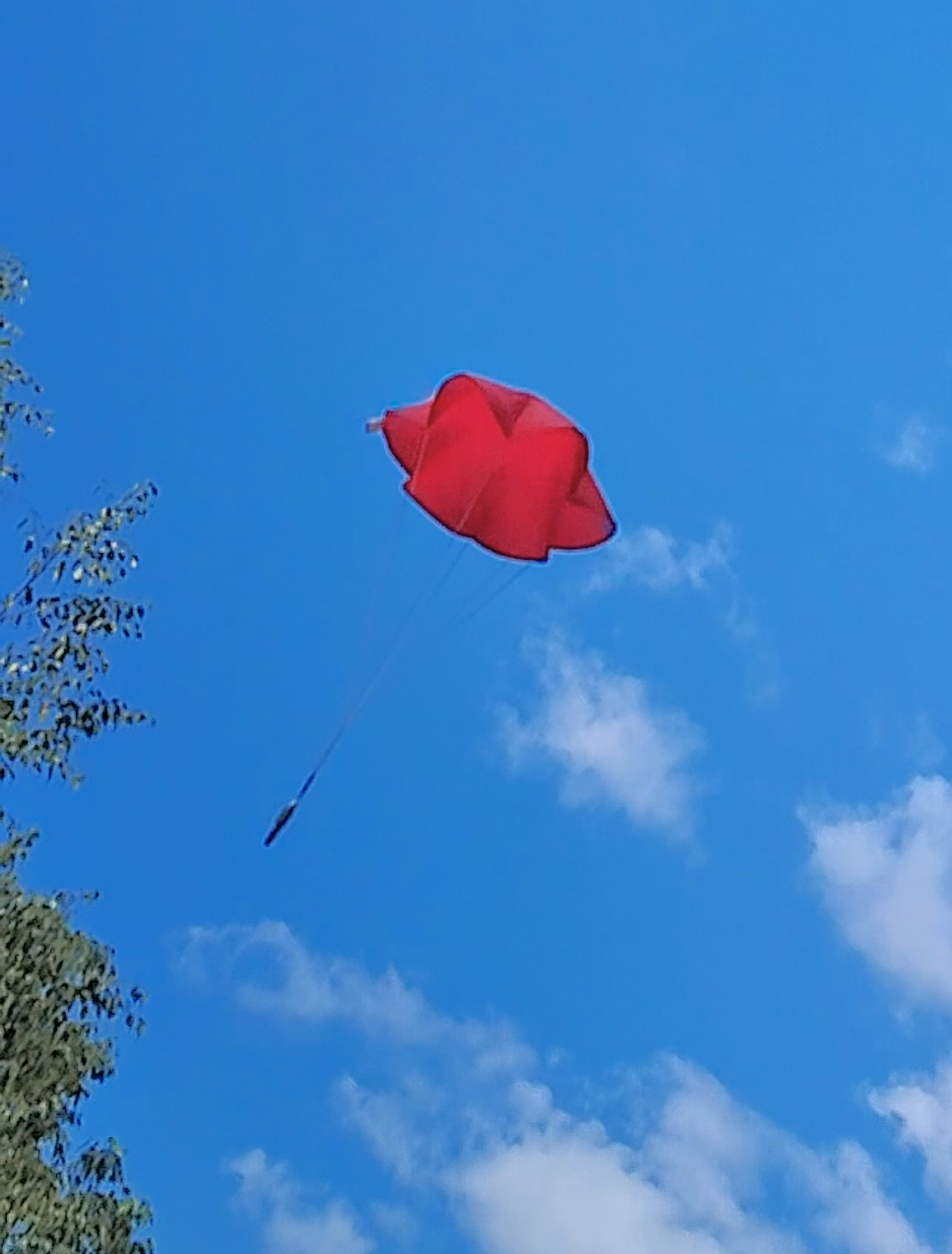 12" , 18" , 24" , 36" Circle ROCKET Parachutes Ripstop Fabric - Happy ...