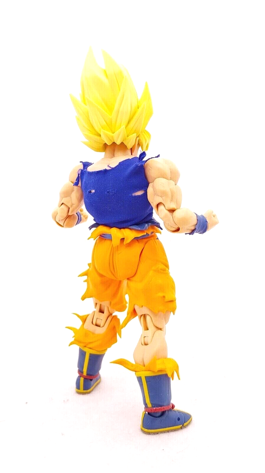 SU-GOKU-SHT: 1/12 Battle Damaged Shirt for Dragon Ball SHF Super Saiyan ...