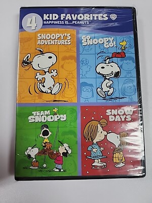 Peanuts - Snoopys Adventures + Go Snoopy Go + Team Snoopy + Snow Days ...