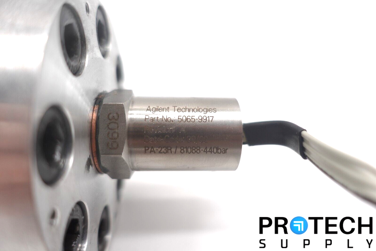 Agilent 79835-60005 High Pressure Damper w/ Valve 5065-9917 with ...
