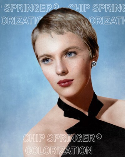 JEAN SEBERG Bare Shoulders Dress #2 | Sexy 8x10 Color Photo by CHIP ...
