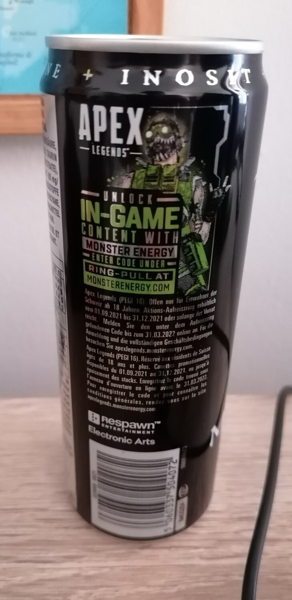 Monsterenergy.com Apex Legends Monster Energy Zero Ultra 24oz FULL Can