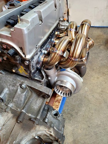 HONDA K20 K24 BOTTOM MOUNT TURBO MANIFOLD T3 T4 RSX EP3 TSX FG2 NSX MR2 ...