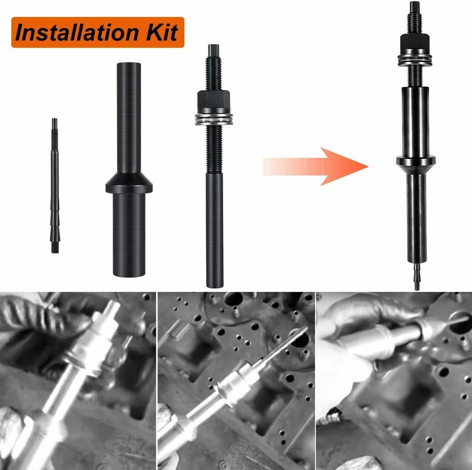 For Volvo Mack Injector Sleeve Tube Remover Installer Tool D11 D12 D13 ...