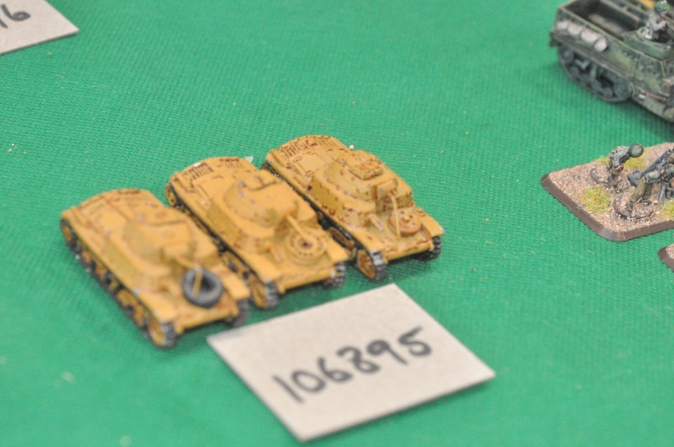 15mm WW2 / italian - 3 tanks - vehicles (106895) | eBay
