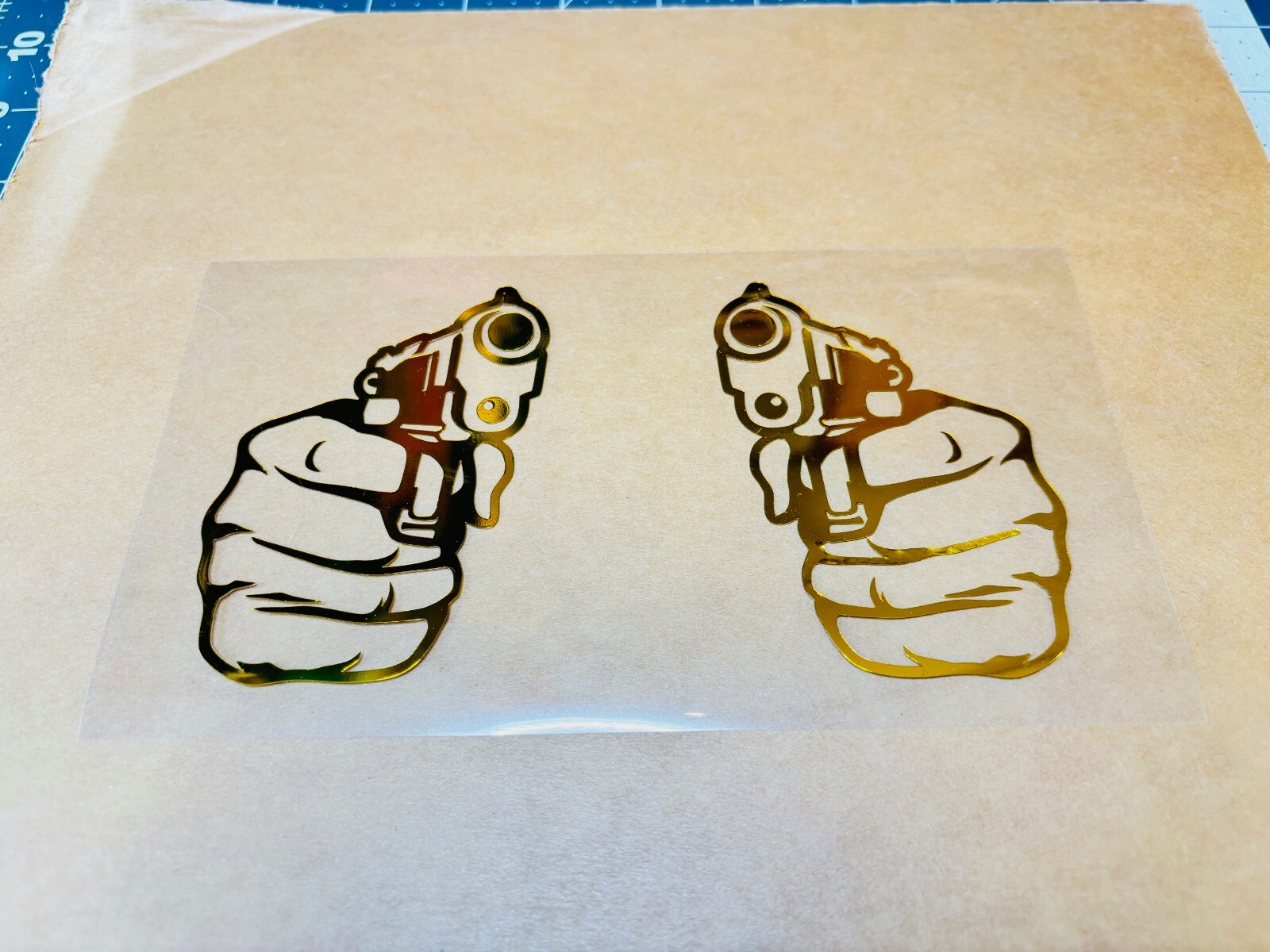 "Tommy 2-Guns" Firearms Vinyl Decal MANY Szs & Clrs-FREE Ship-BUY 2 GET ...