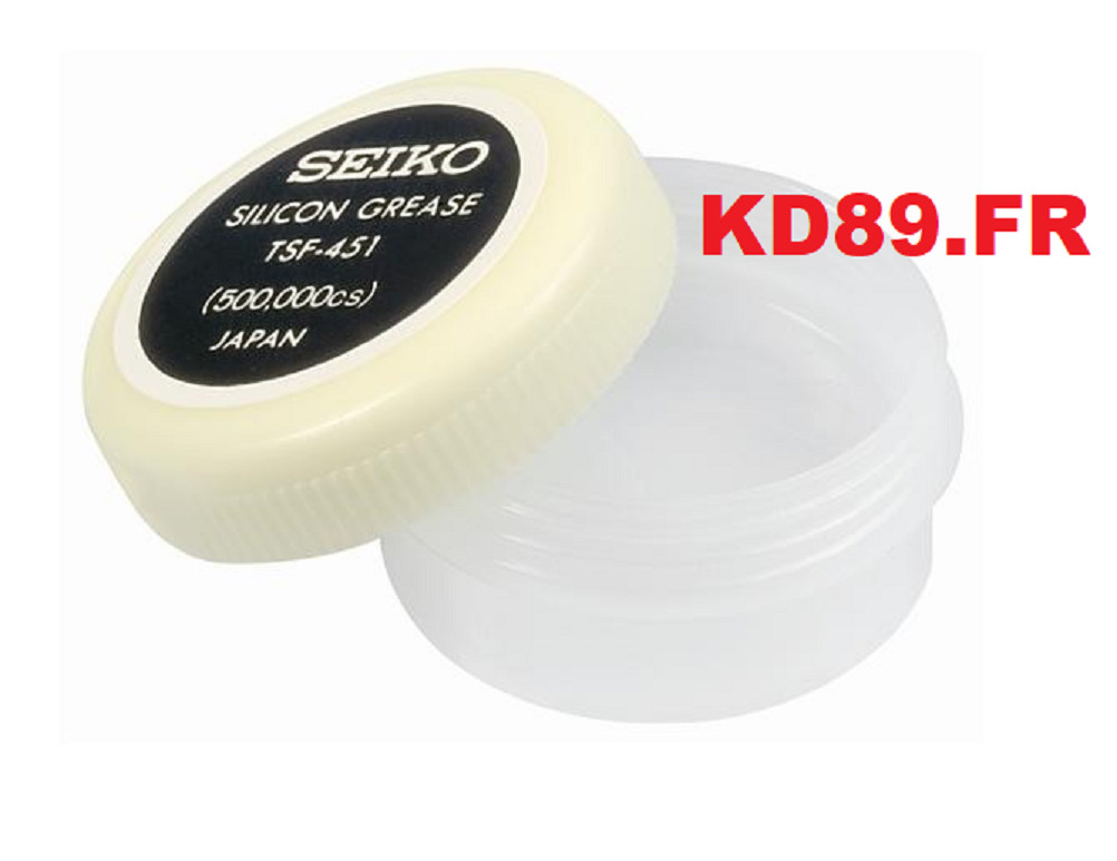Seiko TSF-451 silicon grease lubricant for waterproofing on crowns ...
