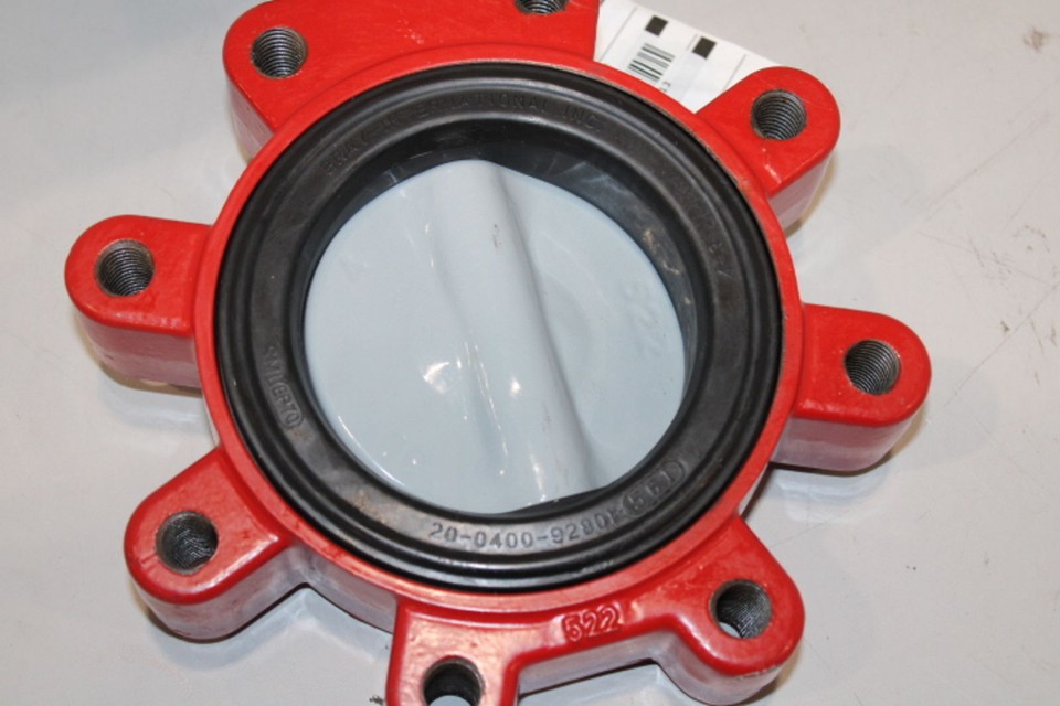 Bray Commercial 310400-BFA12390 4" Butterfly Valve with Lever Operator ...