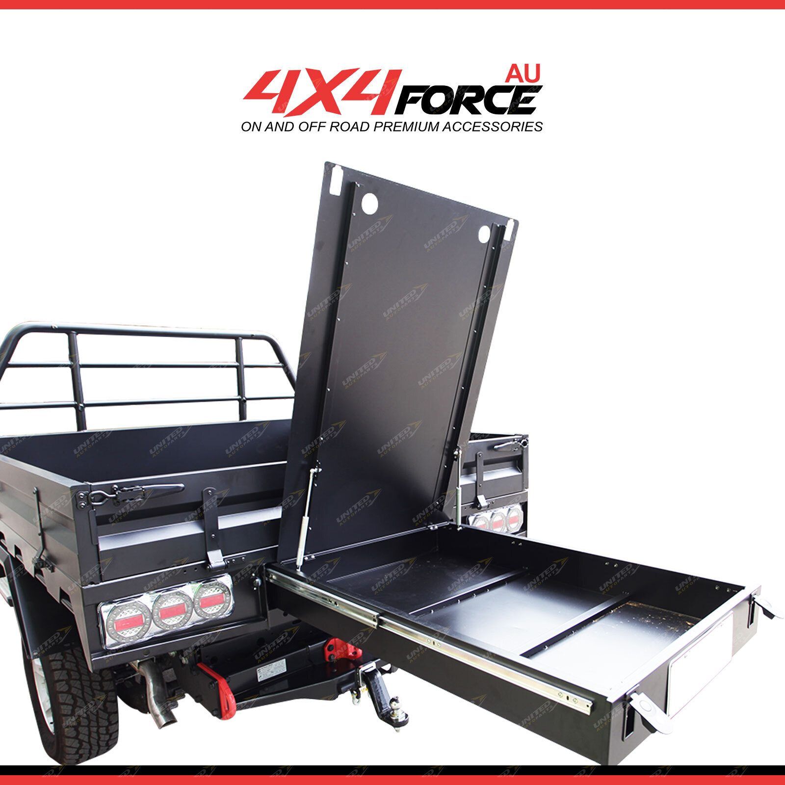 Heavy Duty Steel Tray 1850x1850x900mm for Nissan Patrol Dual Cab SYD ...