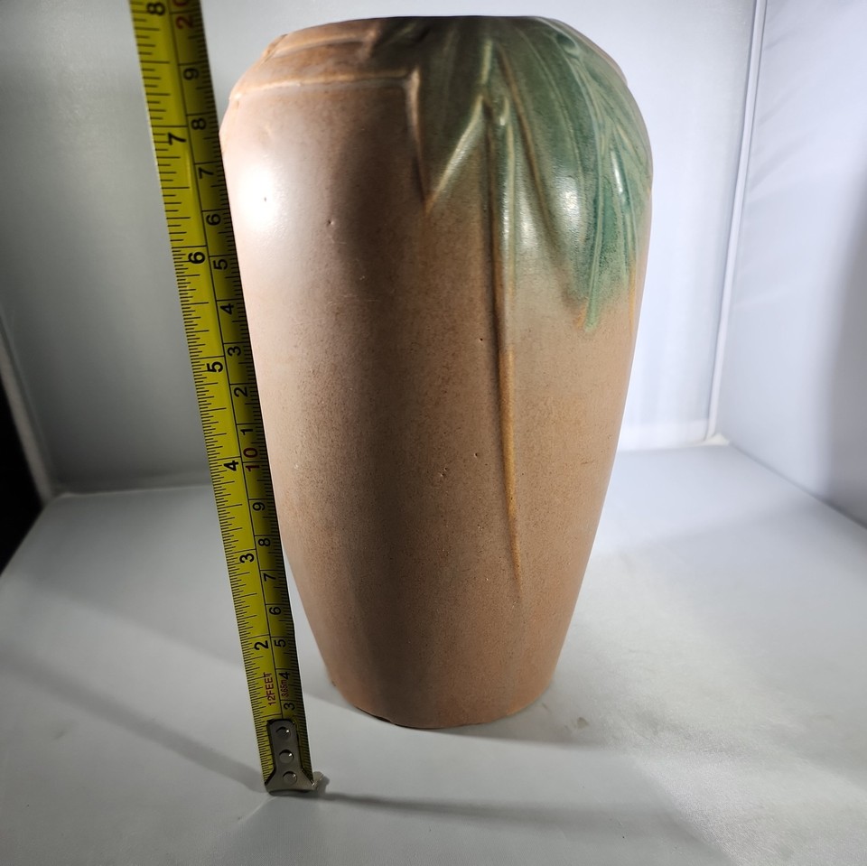 Nelson McCoy Palm Tree Vase Art Pottery | eBay
