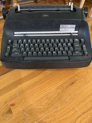 Vintage Black Ibm Electric Model 7X Typewriter - Working | eBay