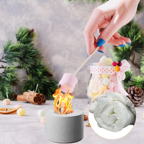 20 Pcs Ceramic Wool Wick for Tabletop Fire Pit, Carbon 8×2×0.4 In | eBay