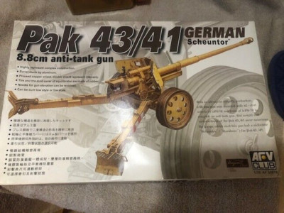 AFV Club, Pak 43/41 AT Gun, Plastic Model Kit | eBay