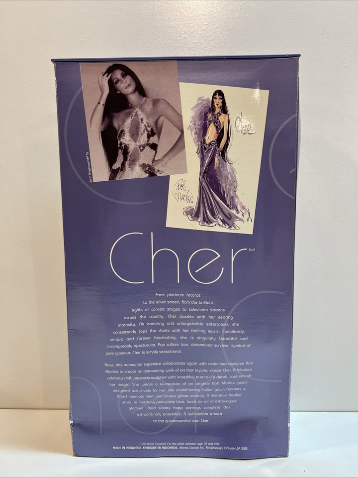 Barbie Cher Timeless Treasures Doll Collector Edition Bob Mackie 2001 ...