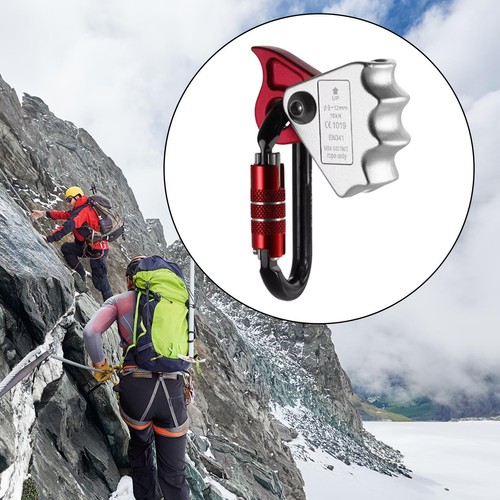 Climbing Rope Grab Safety Carabiner Clip Auto Locking Carabiner Clip ...
