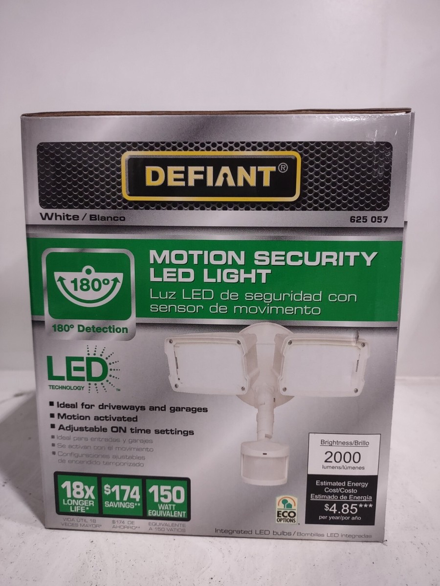 Defiant Outdoor Motion Sensor Light Defiant Outdoor Motion Security