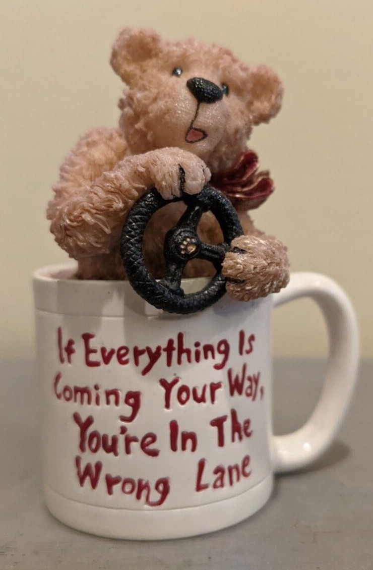 2003 Boyds Bears The Razz-Bearies Dodger #24410 If Everything is Coming ...