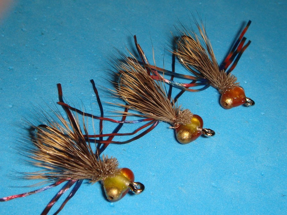 FLY FISHING FLIES - "Hermit" BONEFISH BITTER (CRAB) size #6 (6 pcs.) | eBay
