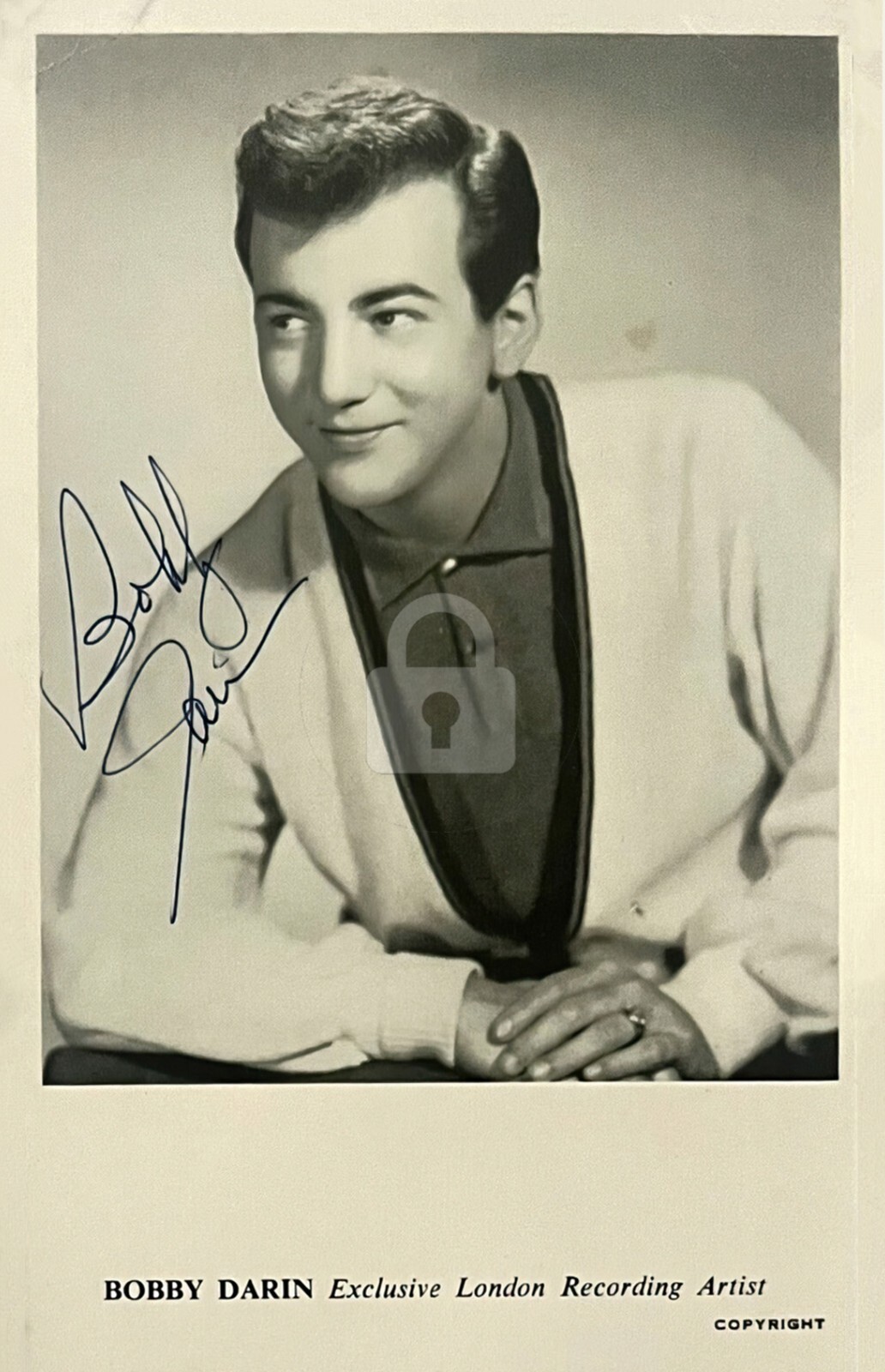 Bobby Darin -- Signed Vintage Photo Postcard Copy | eBay