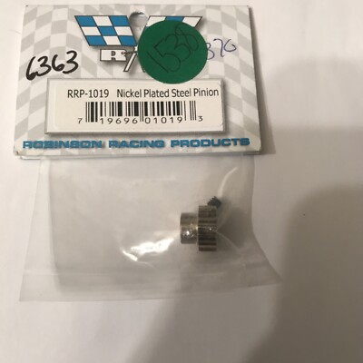 Robinson Racing Products 1019 Nickel Plated Steel Pinion | eBay